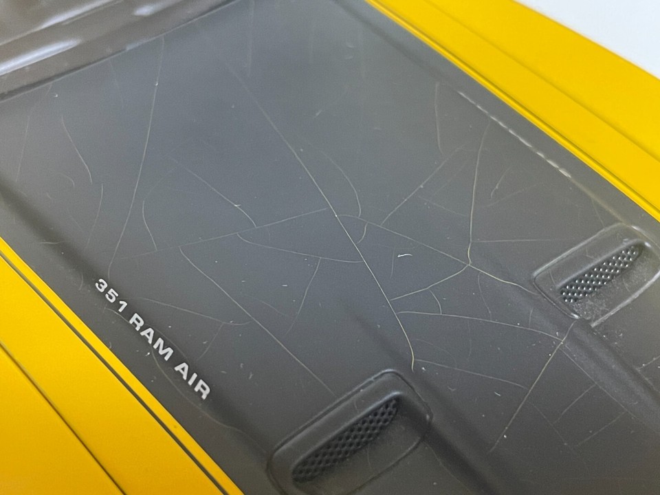 AUTOart 1/18 Ford Mustang MACH 1 Fastback Yellow 1971 | eBay