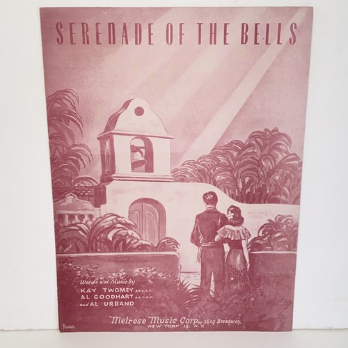 Vintage 1947 Serenade Of The Bells Sheet Music | eBay