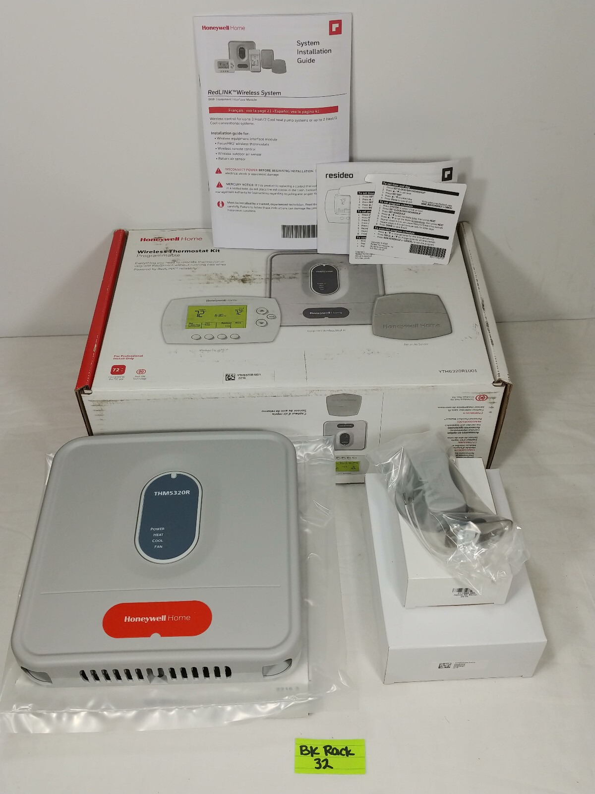 Honeywell Wireless FocusPRO Programmable Thermostat (YTH6320R1001) for ...