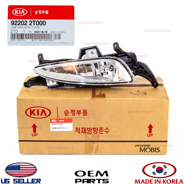 for Kia K5 Optima 2010-2013 OEM Genuine Fog Lamp RH 92202 2t000 R for ...