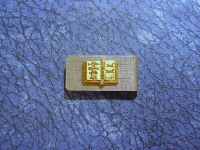 Holy Bible Emblem Money Clip | eBay