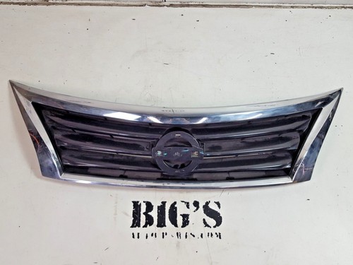 2013 2014 2015 Nissan Altima Upper Grille Black/Chrome OEM 62310-3TA0A ...