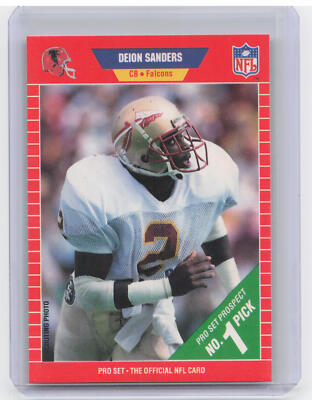 1989 Pro Set #486 Deion Sanders | eBay