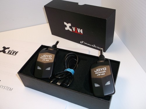 Xvive model U2 wireless guitar system w/ box, manual | eBay