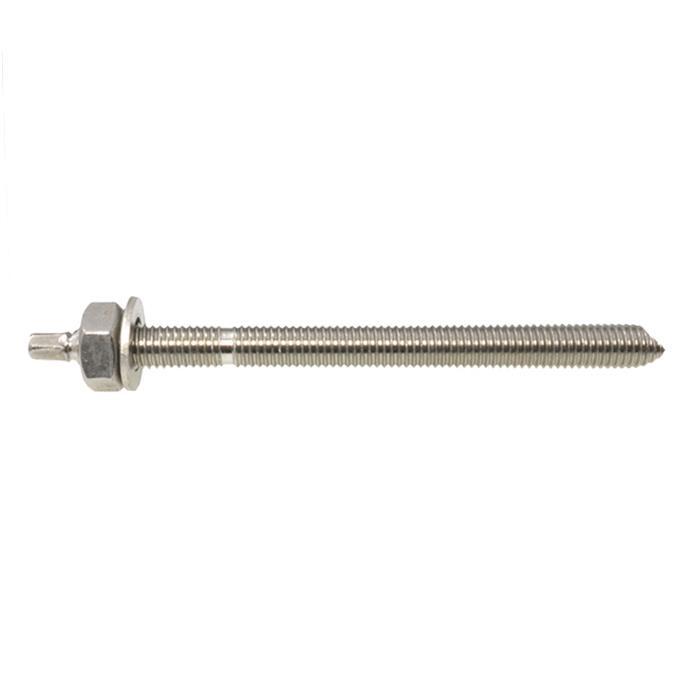 Pack of 200 Stainless M8 x 110mm Chisel Point Chemical Anchor Masonry ...