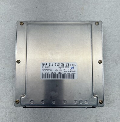 03-06 Mercedes R230 SL500 S430 E500 Engine Control Unit Module ECU ...