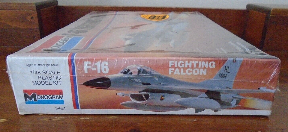 MONOGRAM F-16 Fighting Falcon hobby kit - NIB/1980 | eBay