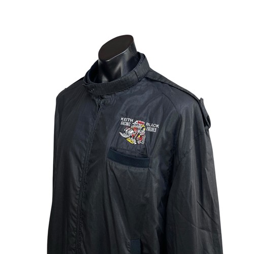 Keith Black Racing Engines Jacket Men's XXL Black Vintage 80's Drag ...