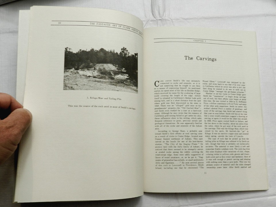 1973, The Fantastic Art of Clark Ashton Smith by Dennis Rickard, SB ...