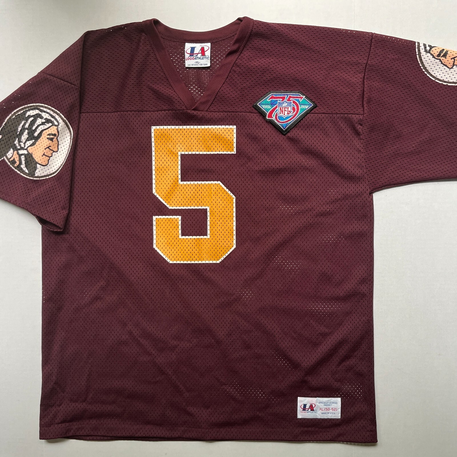 Vintage Washington Redskins Authentic Wilson Pro Line Jersey NFL Heath ...