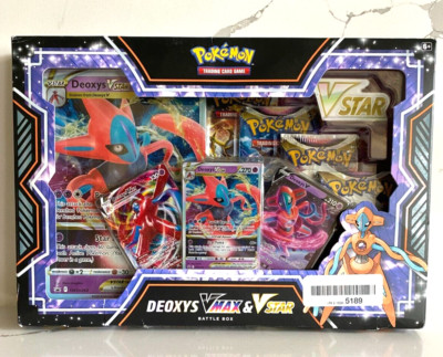 Pokémon Deoxys Vmax & Vstar Battle Box Set 820650850882 | eBay