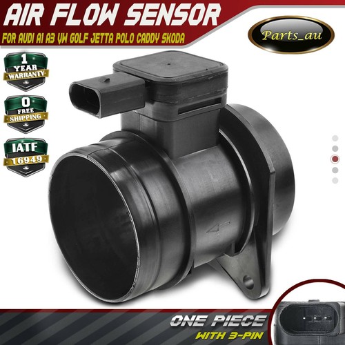 MAF Mass Air Flow Sensor for Audi A1 A3 VW Golf Jetta Polo Caddy Skoda ...