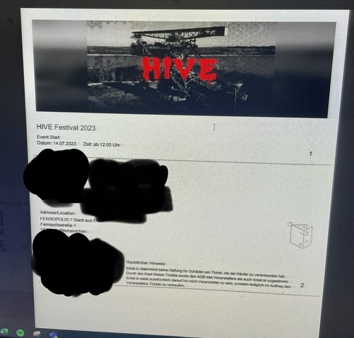 Hive Festival Ticket 2023 | eBay.de