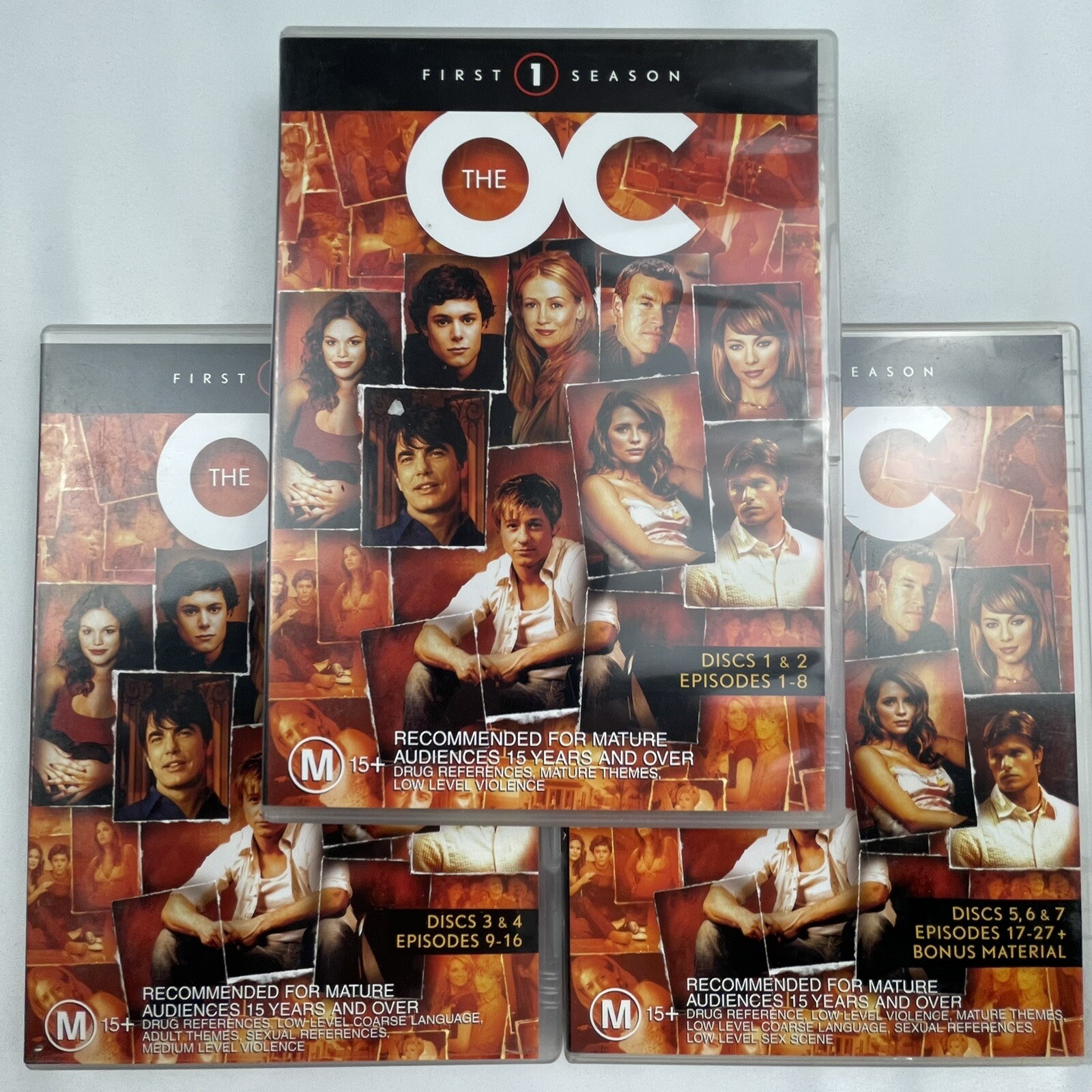 THE OC FIRST - SEASON 1 EPISODES 1 - 27 SET OF 6 DISCS REGION 4 - FREE ...