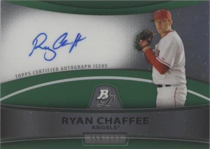 2010 Bowman Platinum - Autograph Refractor Ryan Chaffee #BPA-RC Green /199 (AU, RC) for sale ...