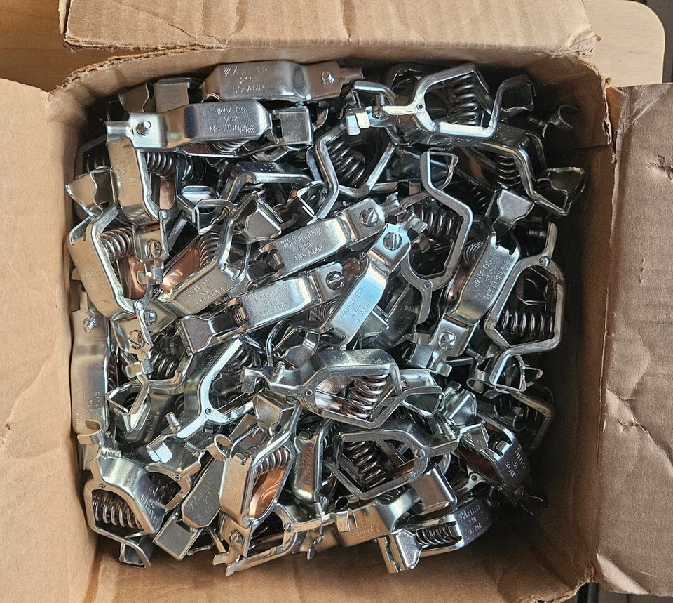 MUELLER # 21A 50 Amp Zinc / Steel Electrical Test Clips | eBay
