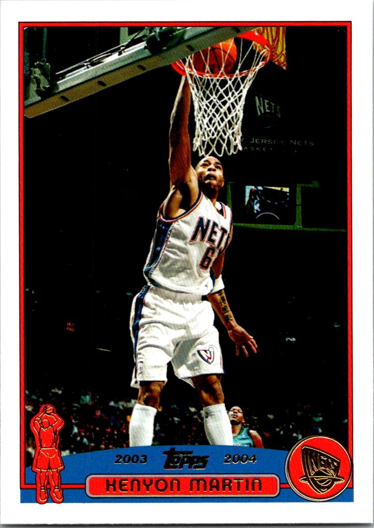 2003-04 TOPPS KENYON MARTIN NEW JERSEY NETS #18 | eBay