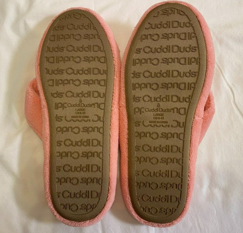 New Without Tags Cuddi Duds Size 9-10 Women's Slippers Very Soft Please ...