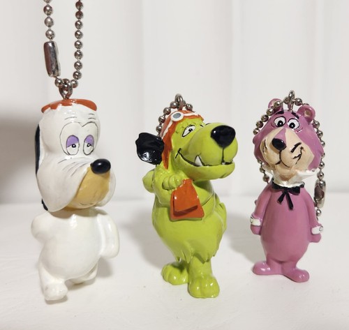 Hanna-Barbera PVC Figurine Figure Key Chains, Muttley, Snagglepuss ...