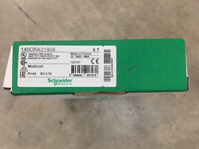 140CRA31908 M580 QUANTUM S908 RIO DROP ADAPTER Schneider Electric NEW ...
