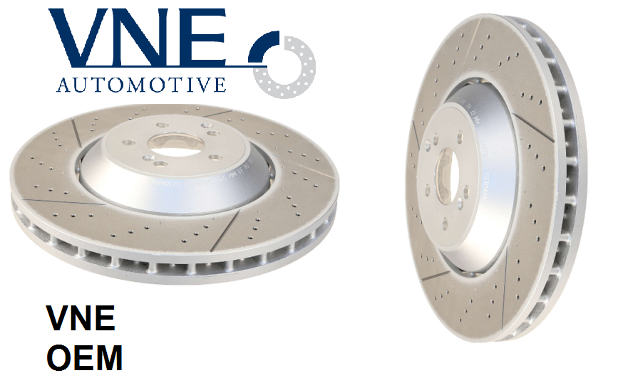 Mercedes Front Brake Disc Rotors For AMG GT63 E63 C63 SL63 GLC63 SL65 ...