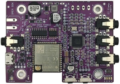 IPEM ESP32UE ATM90E32 IoT Power Energy Monitor Board Home Automation 1 ...