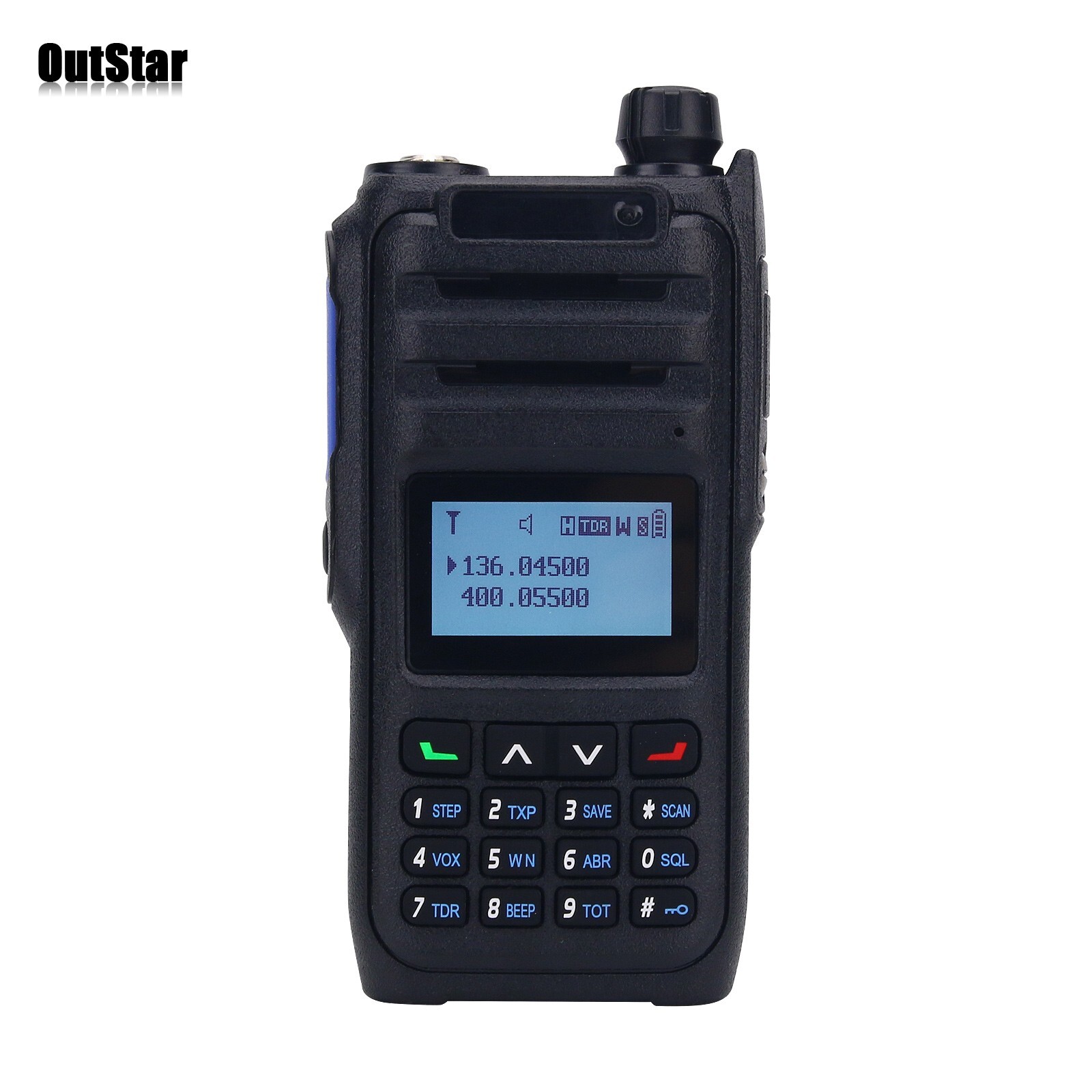 15W IP68 Marine Radio Walkie Talkie Dual Band Handheld Transceiver for ...