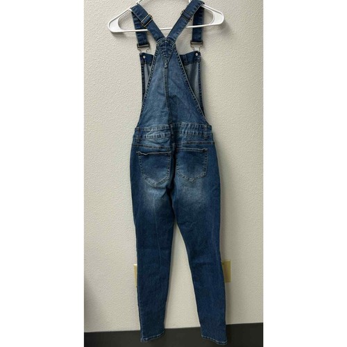Copper Key Women's Jean Overalls Size M Button Front | eBay
