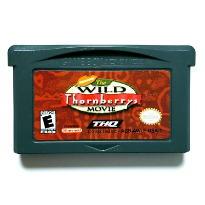 The Wild Thornberry Movie US Spiel Modul Nintendo GameBoy Advance GBA ...