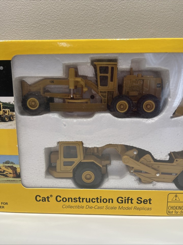 Vintage 2002 Cat Construction Set 1:64 Scale 55114 Norscot Not mint | eBay