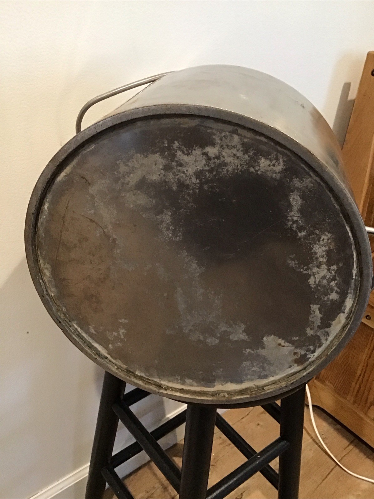 Vintage DeLaval stainless steel milking 5 gallon bucket pail can dairy ...
