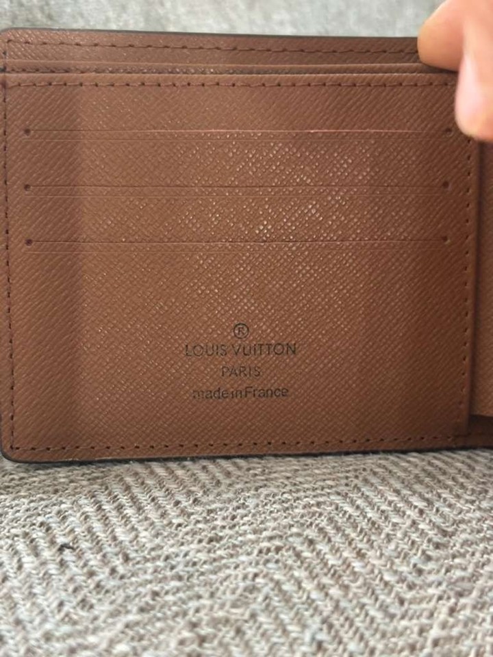 Louis Vuitton Brown Men Bifold Monogram Wallet W/Box | eBay