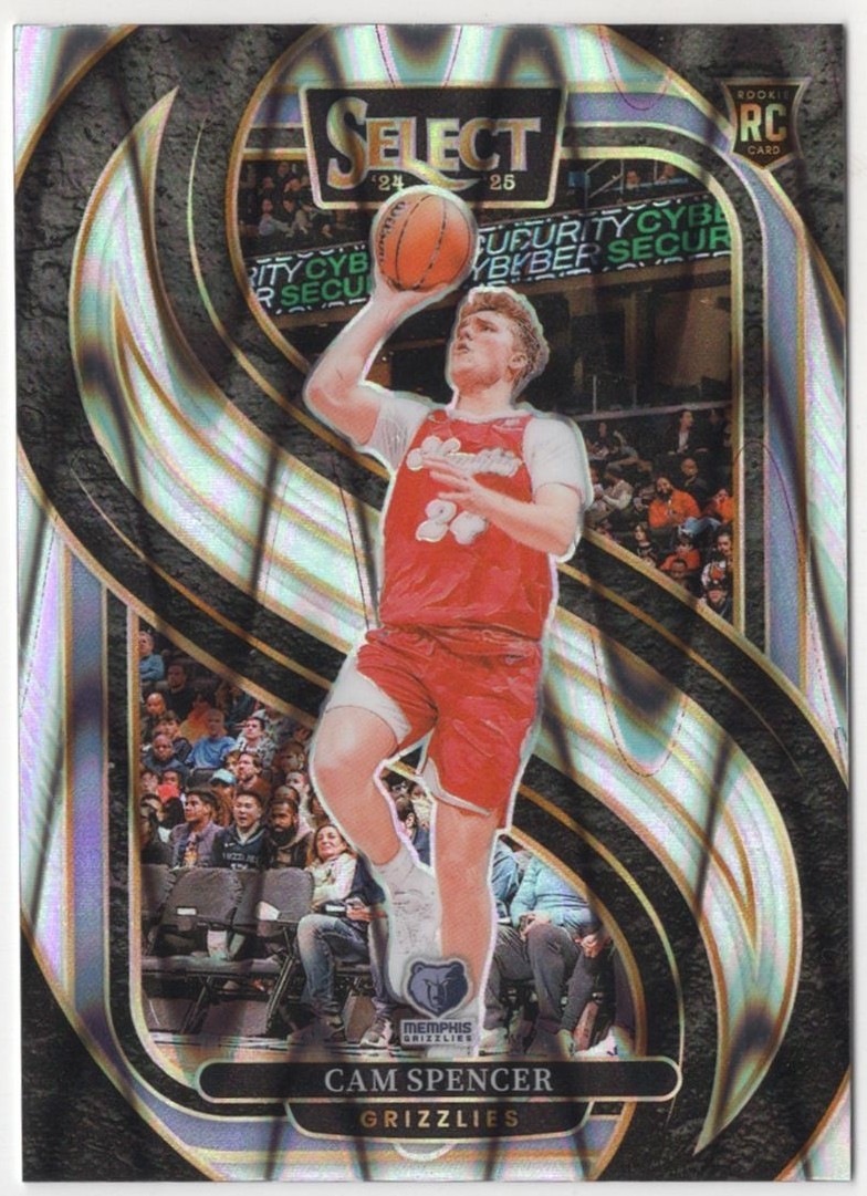 2024-25 Panini Select - Premier Level Cam Spencer #189 Tectonic Prizm ...