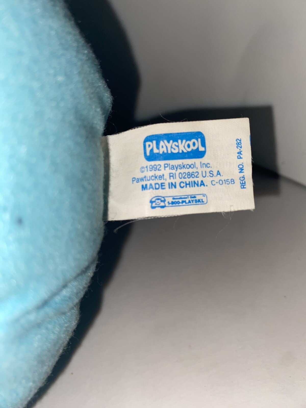 Vintage Playskool Busy Elephant Plush Baby Toy 1992 11” Nursery Decor ...