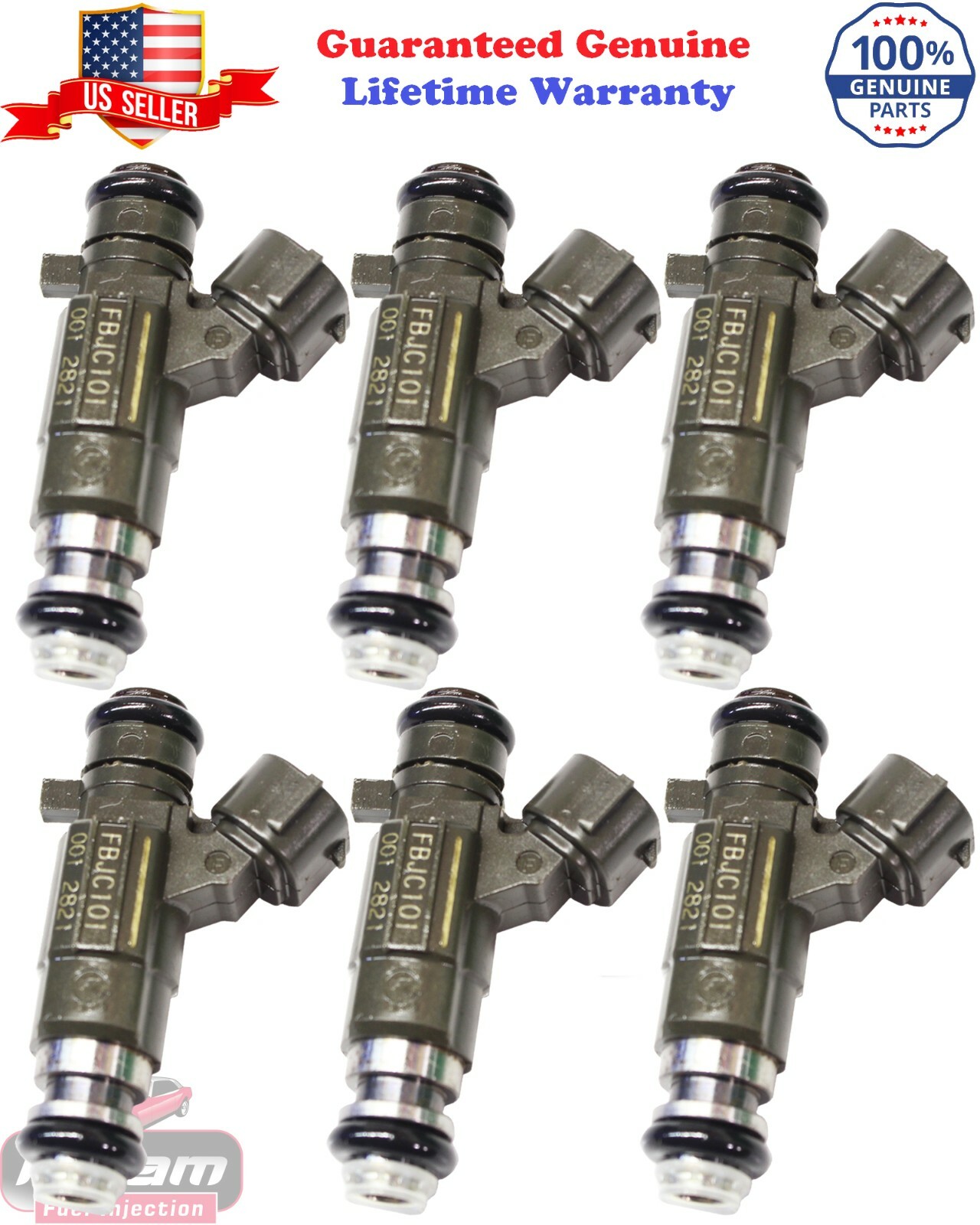6pcs Genuine Nissan 2002-2004 Altima Maxima 3.5L Flow Matched Fuel ...