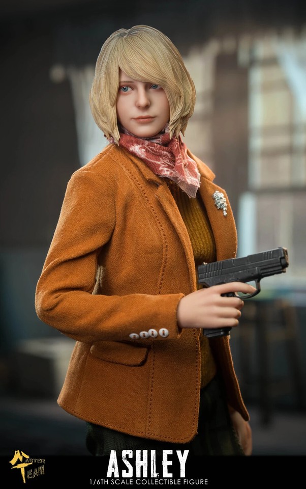 IN STOCK New MTTOYS016 1/6 Resident Evil 4 Ashley Movable Eyes 12 ...