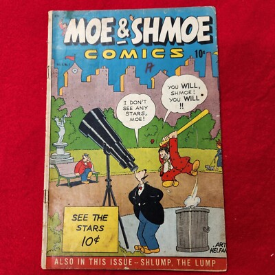 Moe and Shmoe #1 1948 DS publishing Good | eBay