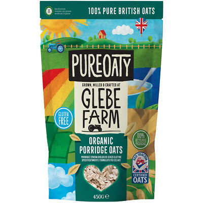 Glebe Farm Organic Gluten Free Porridge Oats | 6x450g | Free Delivery ...