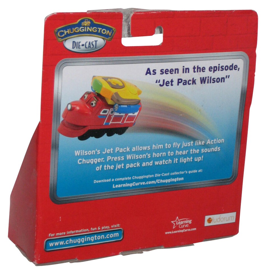 Chuggington Jet Pack Wilson Die-Cast (2011) Learning Curve Toy Train ...