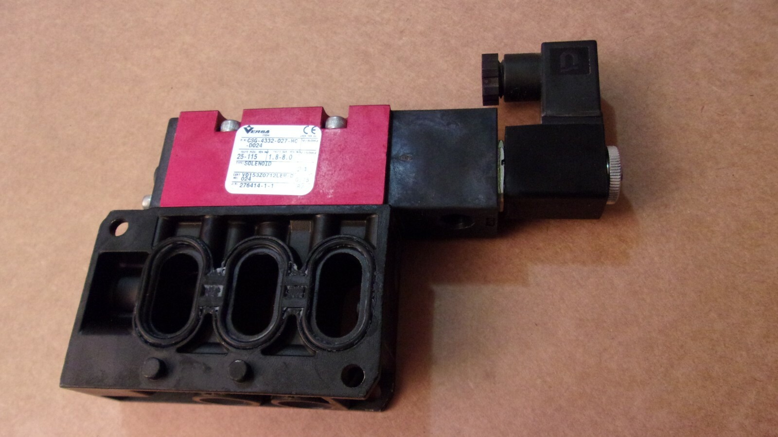 VERSA CSG-4332-027-HC-D024 Solenoid Valve | eBay