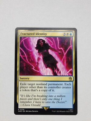 Fractured Identity Universes Beyond: Doctor Who Regular MTG | eBay