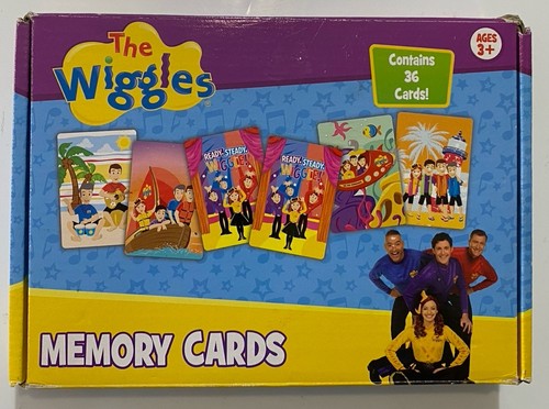 The Wiggles Memory Cards Game Wiggle Anthony Emma Lachy Simon Childrens ...