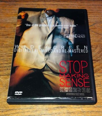 DVD TALKING HEADS Stop Making Sense 1984 Concert Film REMIXED ...