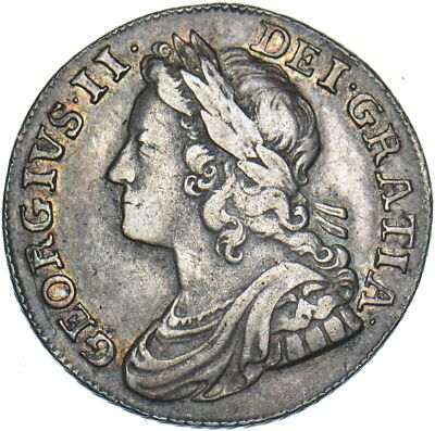 1739 Shilling - George II British Silver Coin - Nice | eBay UK