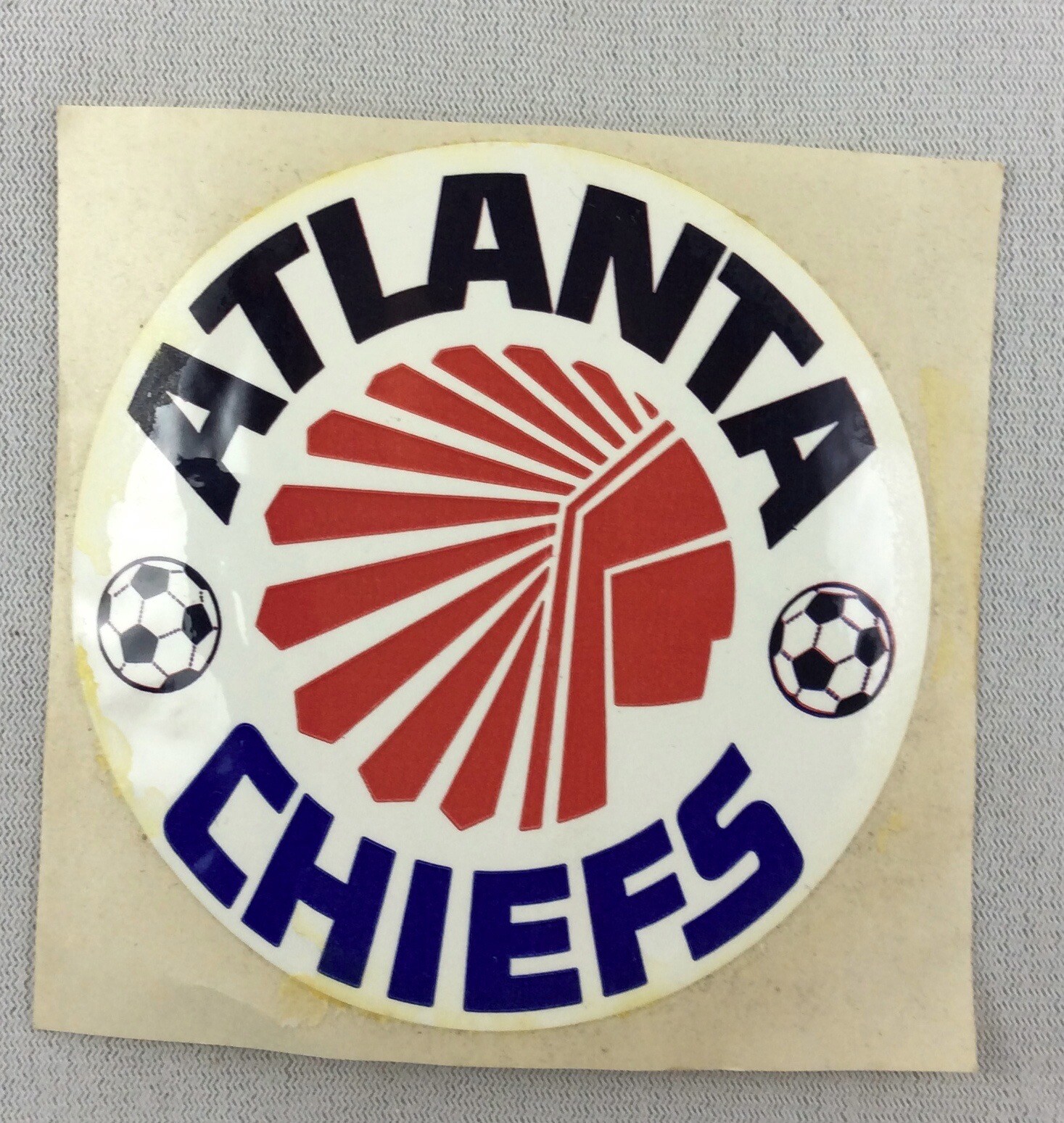 NASL 1967-1972 Atlanta Chiefs Soccer Logo Sticker | eBay