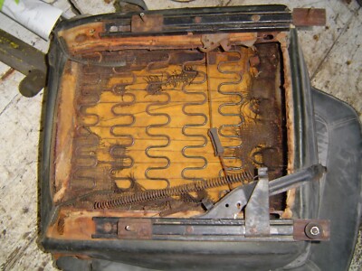 1968-1969 Ford Mustang right front seat single post headrest complete ...