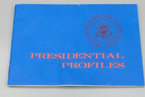 Presidential Profiles Booklet Franklin Mint 1969 Washington through ...