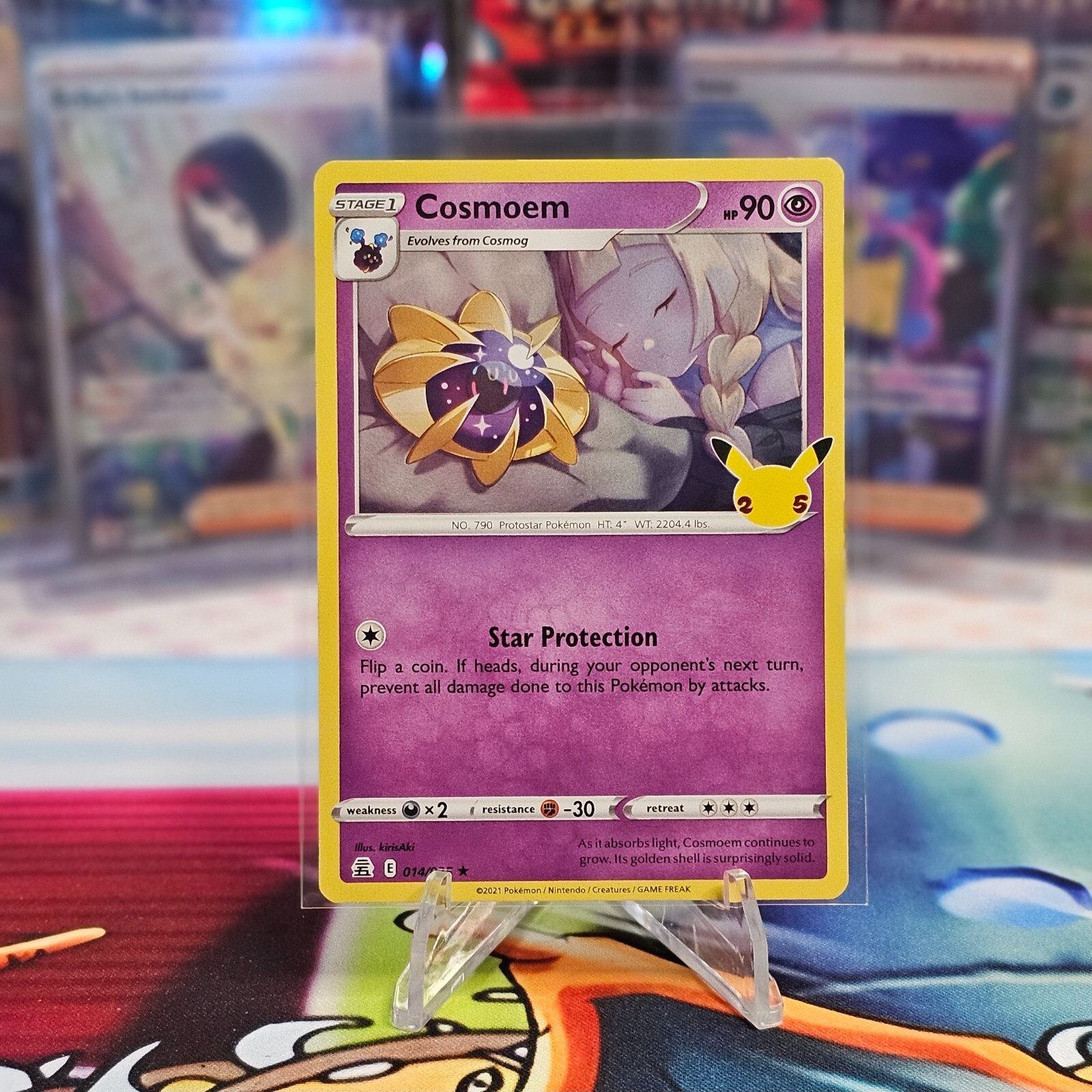 Cosmoem 014/025 - Celebrations - Holo Rare - Pokemon Card TCG - NM | eBay
