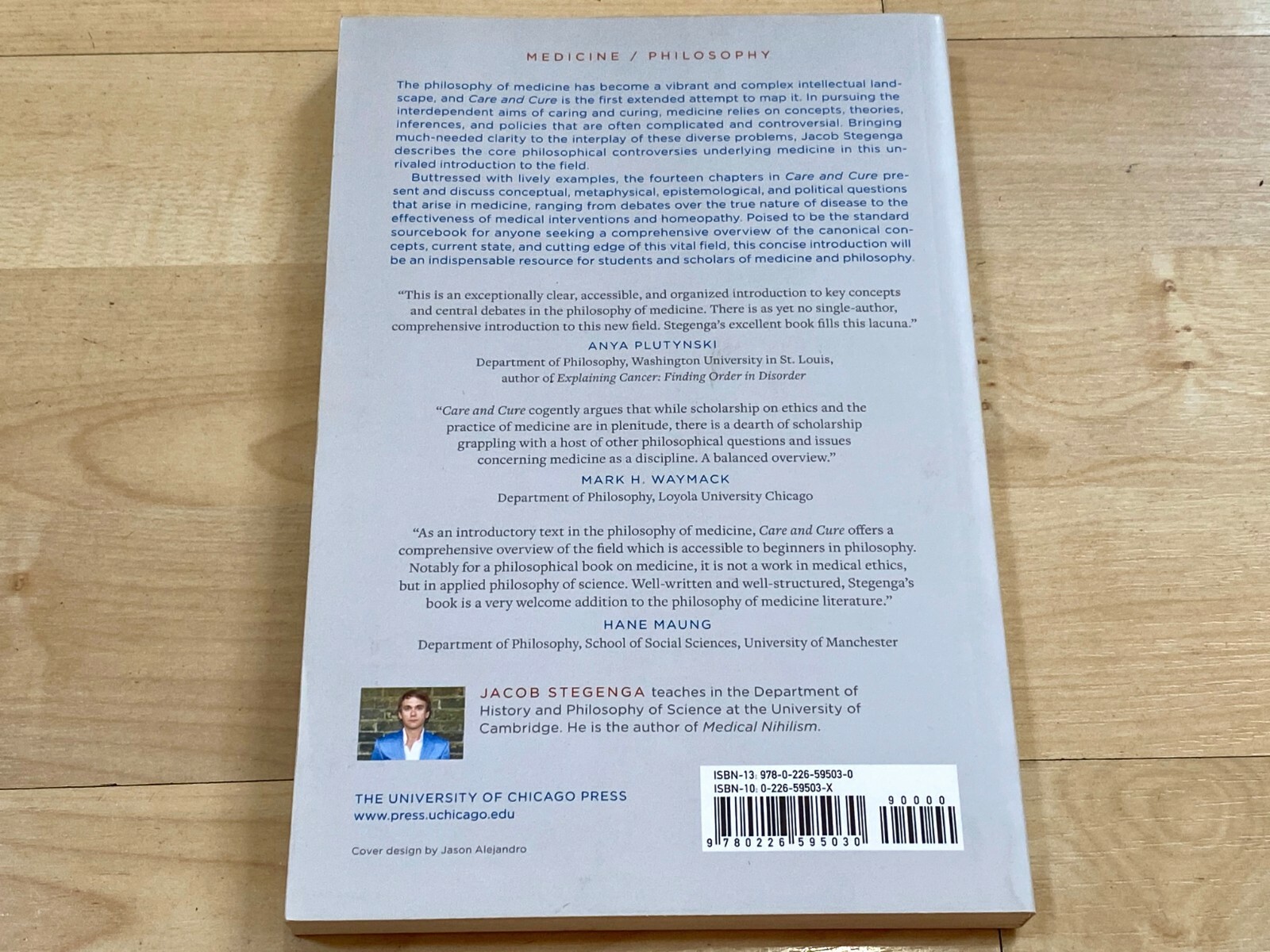 Care and Cure An Introduction to Philosophy of Medicine by Jacob ...