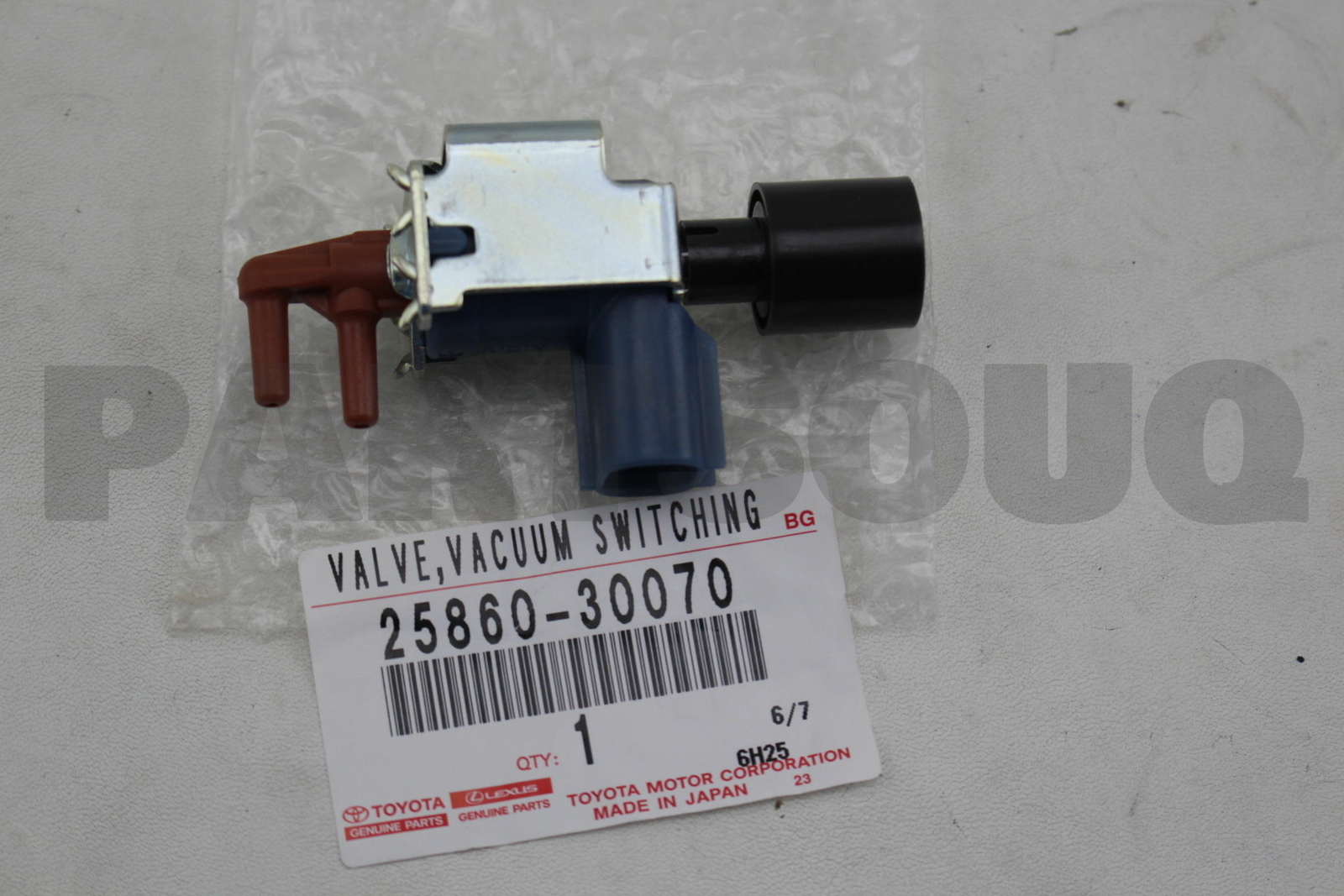2586030070 Genuine Toyota VALVE ASSY, VACUUM SWITCHING 25860-30070 ...